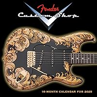 Fender Custom Shop, Guitar Calendar 2025 : Amazon.co.uk: Stationery ...