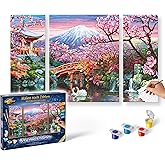 Schipper 609260783 Malen nach Zahlen - Santorin - Bilder malen für Erwachsene, inklusive Pinsel ...