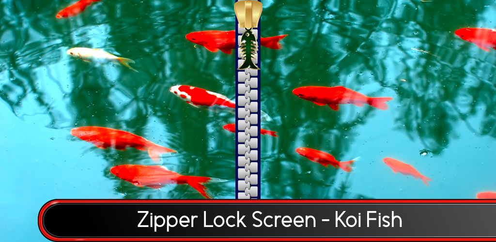 Zipper Lock Screen - Koi Fish: Amazon.co.uk: Appstore for Android