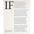 IF Poem Art Print IF Poem by Rudyard Kipling Art Print IF Poster If ...