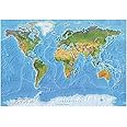 World Map (A1 Paper Format) : Amazon.co.uk: Stationery & Office Supplies