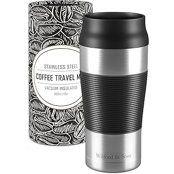 COSTA Coffee Stainless Steel Travel Mug, Double Wall Thermal Tumbler ...