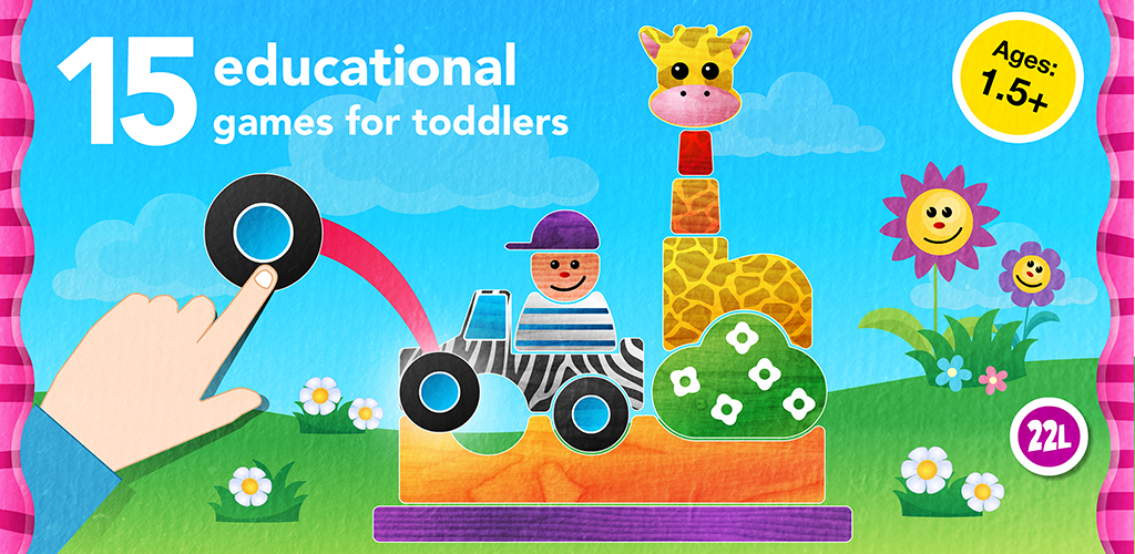 Kids Stacker Puzzle - Baby Games for 2-4 year old: Amazon.de: Apps für ...