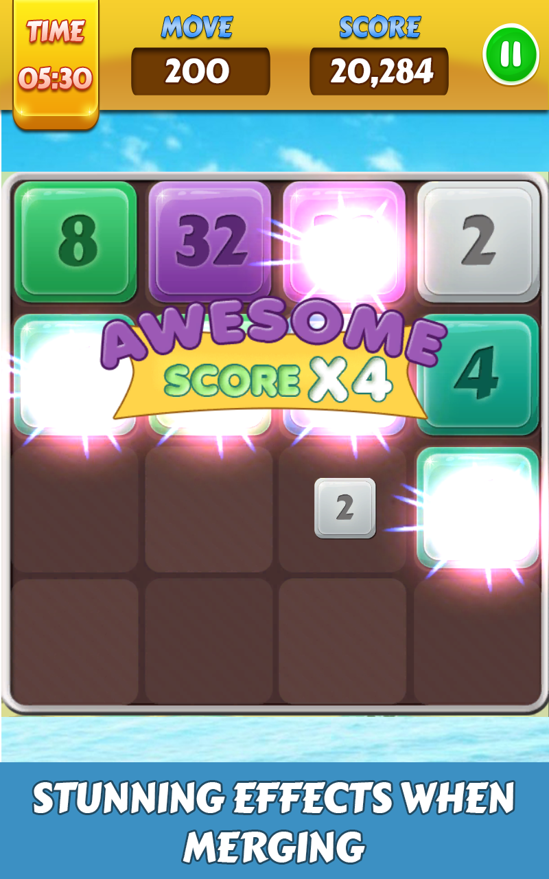 2048 Merge Puzzle : Amazon.co.uk: Apps & Games