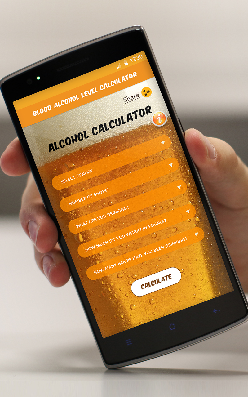 Blood Alcohol Level Calculator: Amazon.co.uk: Appstore for Android