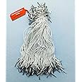 CRAFTWAFT Multipurpose White File Tags, Cotton File Thread 8 inch Long ...