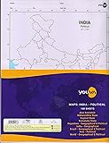 Navneet India Political Maps (Pack Of 100 Sheets): Amazon.in: Office ...