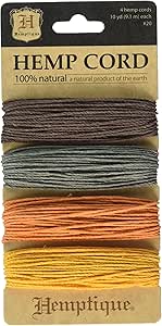 Hemptique Hemp Card (Set of 4) Harvest, one Size : Amazon.co.uk: Home ...