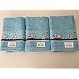 Riggs 100% Cotton 3 Pack Sail Boat Design Kitchen Hand Tea Towels in ...