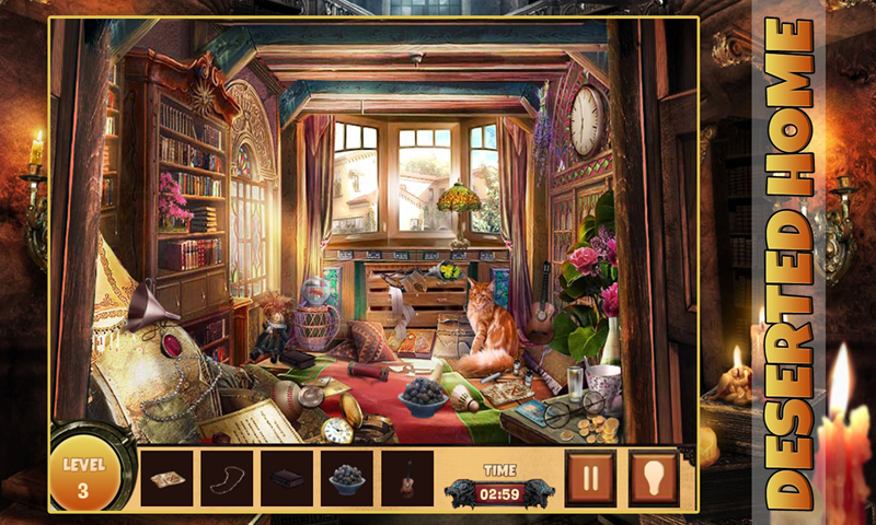 Crime scenes in Deserted Home Hidden Object games free: Amazon.co.uk ...