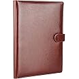 Amazon Brand - Solimo Brown Executive File Document Holder with ...