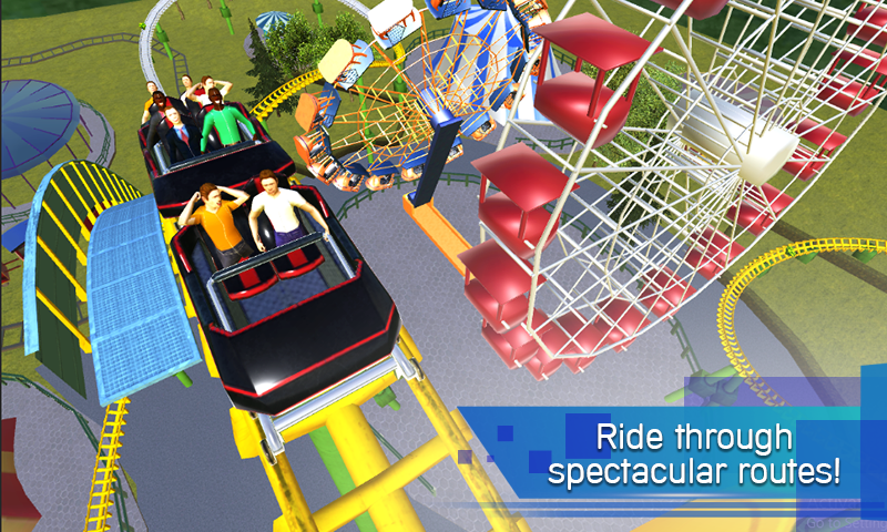 Real Roller Coaster Park Ride Rush Simulator : Amazon.de: Apps & Spiele