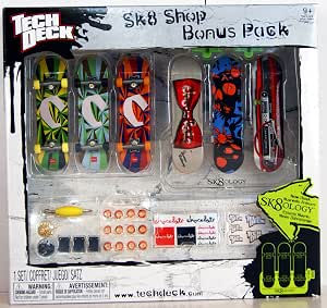 Tech Deck - Sk8 Shop Bonus Pack - 6 Pack - Sk8tology - Chocolate ...