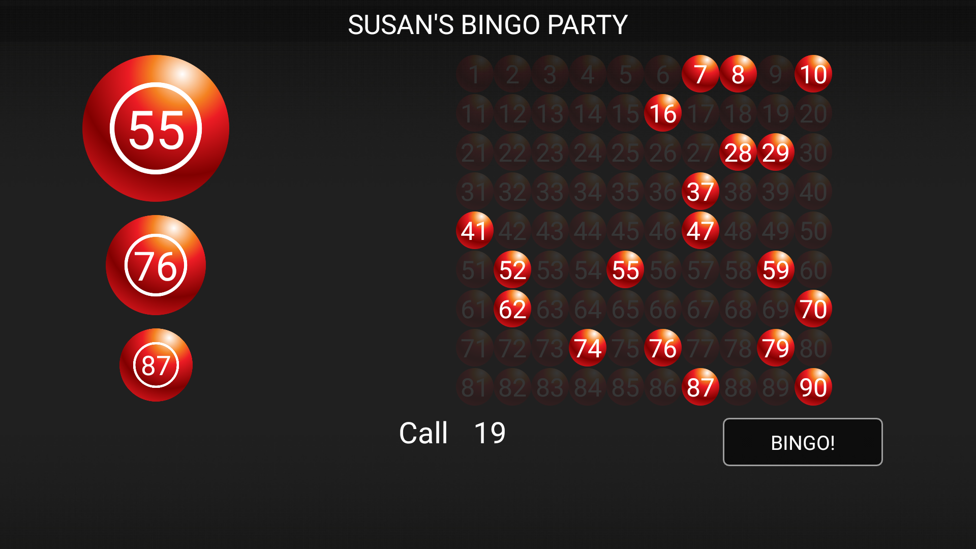 Bingo Caller Machine Amazon co uk Apps Games