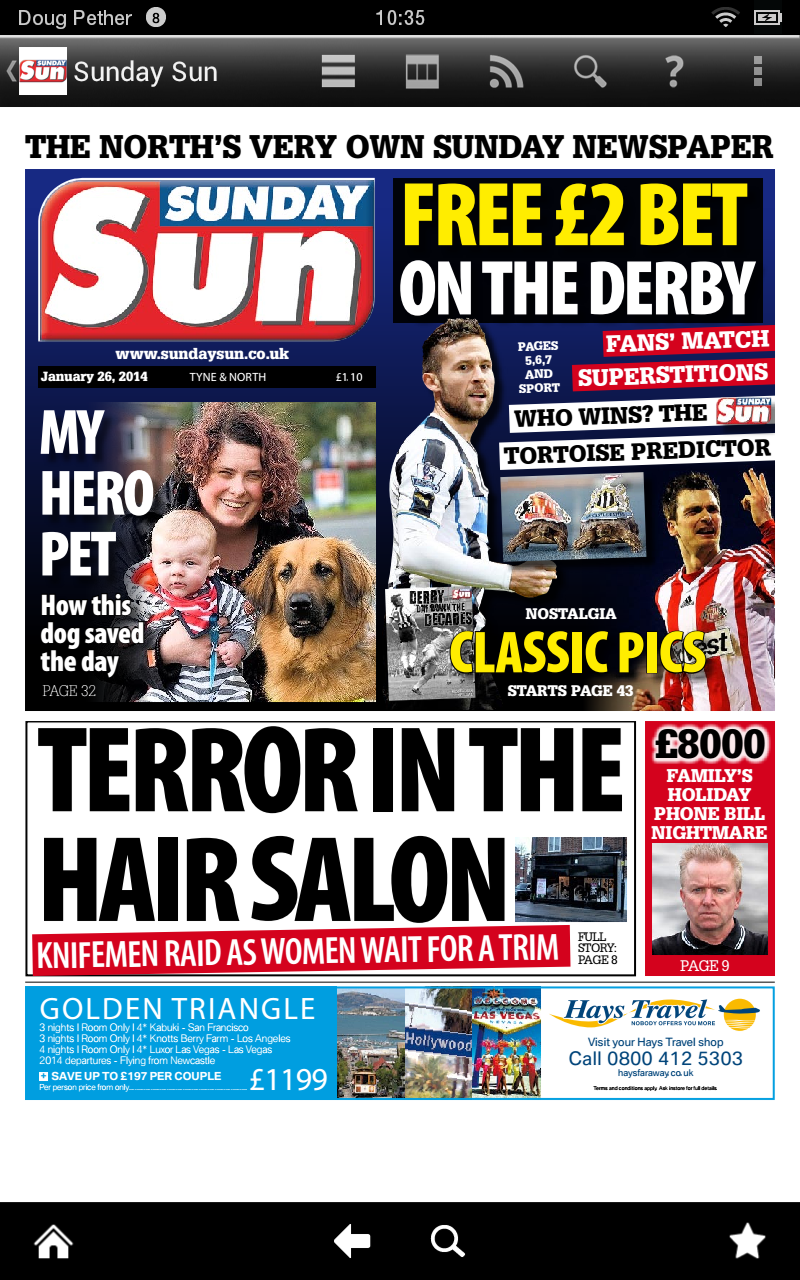 Sunday Sun: Amazon.co.uk: Appstore for Android