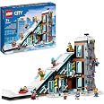 LEGO City Ski and Climbing Centre Set, 3-Level Modular Building with ...