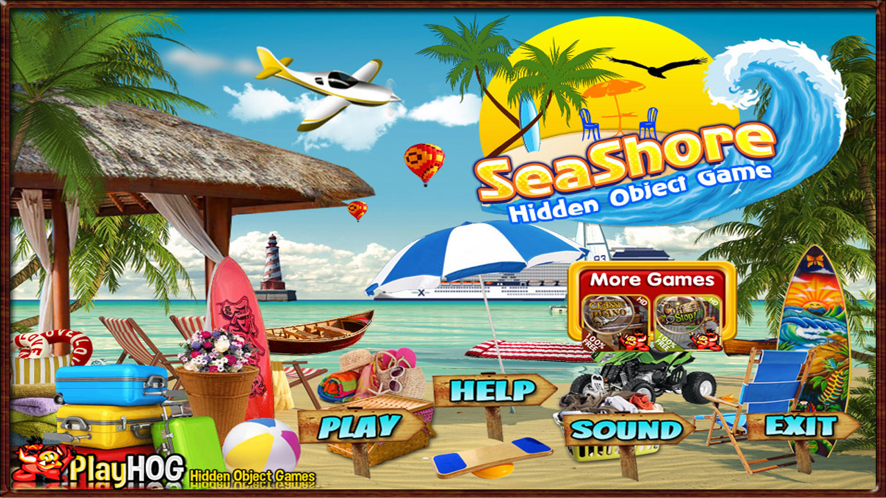 Seashore - Hidden Object Challenge # 196 : Amazon.co.uk: Apps & Games