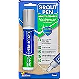 Large Grout Pen Grey - Revives & Restores Stained Tile Grout Leaving a ...
