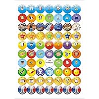 School Stickers French Reward Stickers - Variety Pack 103983-AMZ ...
