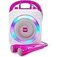 RockJam 10-Watt Rechargeable Bluetooth Karaoke Machine with Two ...