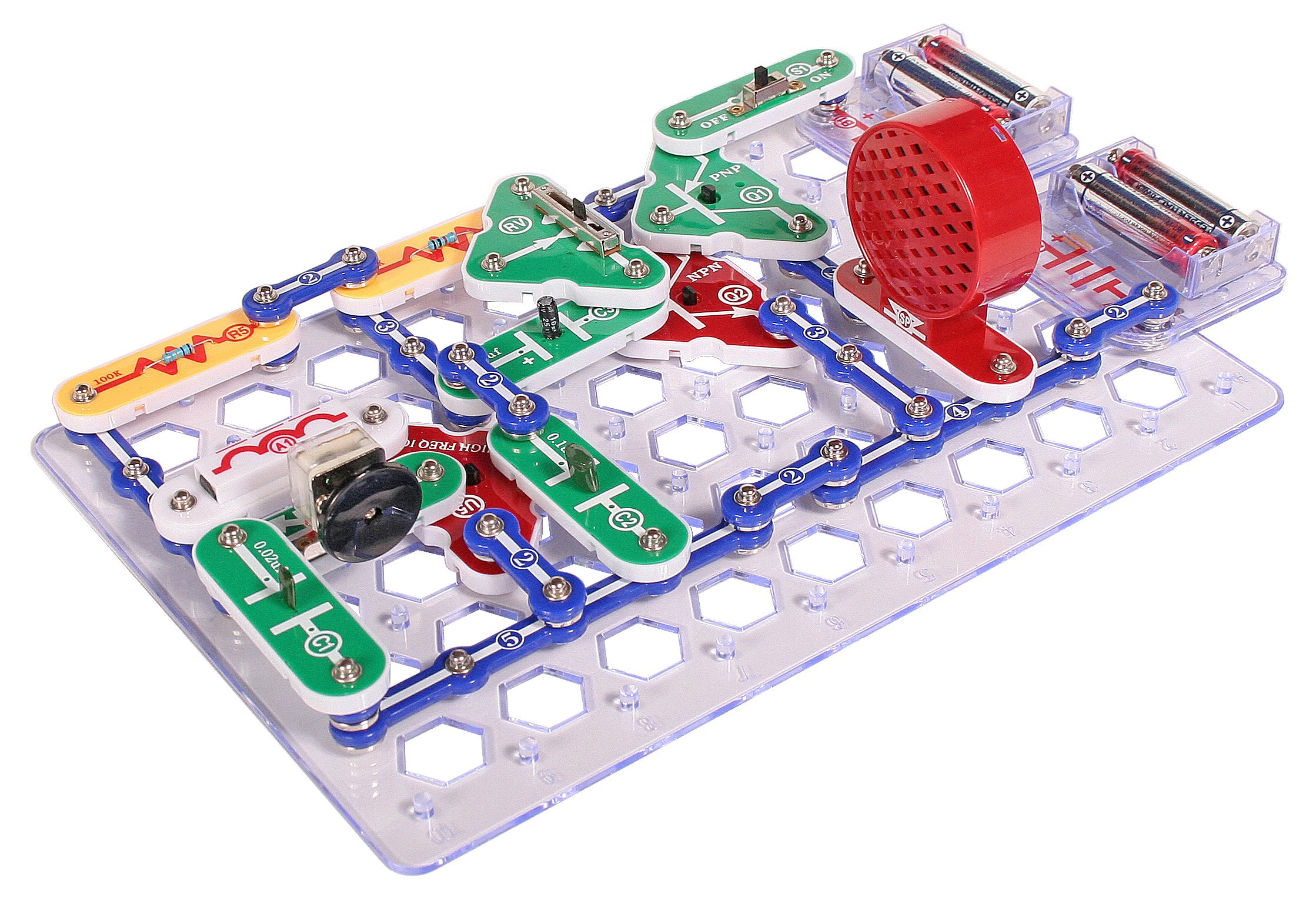 John Adams , Hot Wires: Plug and Play Electronics Set with 100 ...