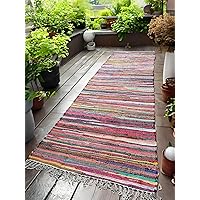 Second Nature Online - SHANTI Multi Coloured Rug | Hand Woven | Eco ...