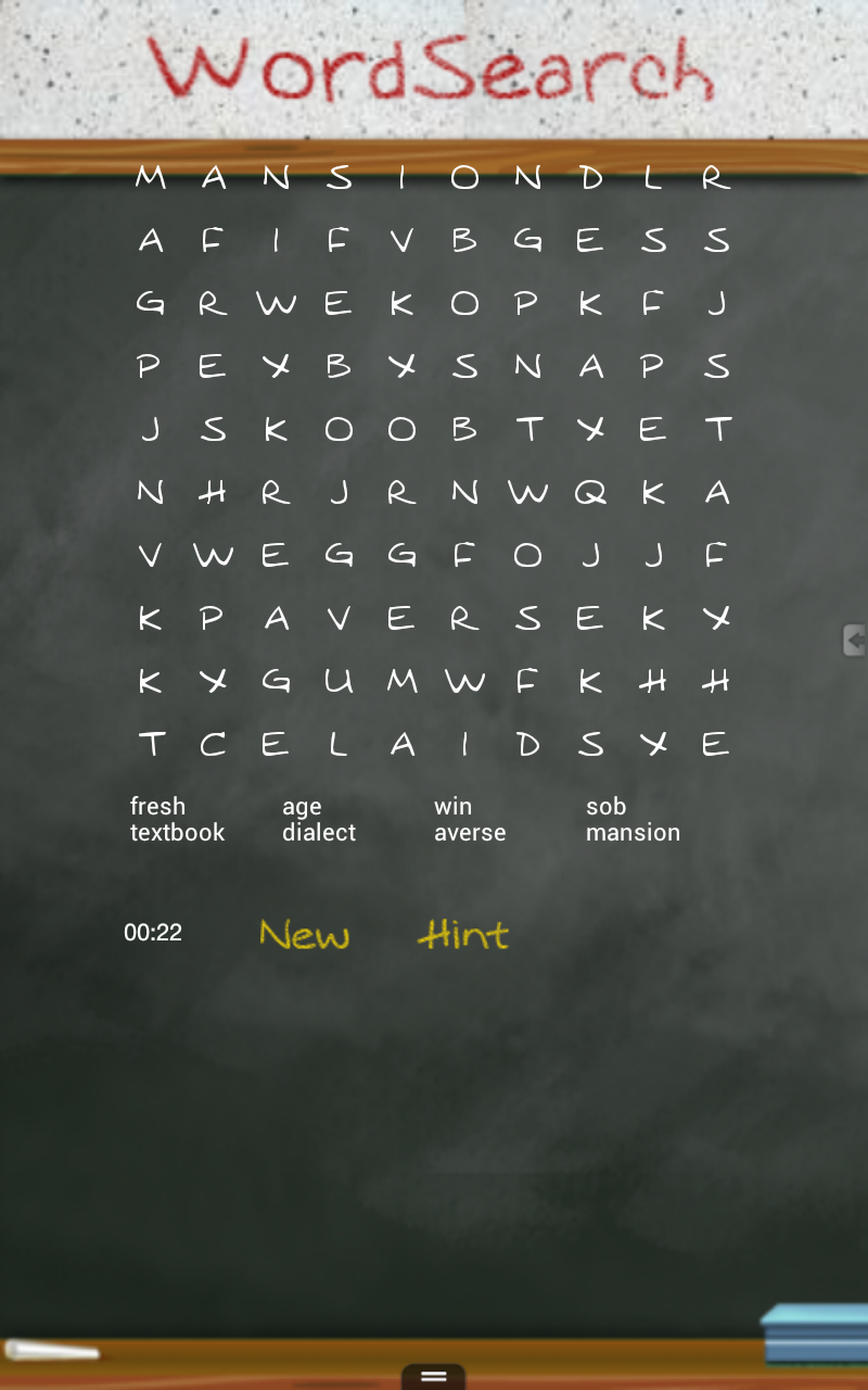 WordSearch Unlimited Free : Amazon.co.uk: Apps & Games