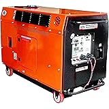 Himalayan Power Machine 5 KVA Silent Portable Generator (Orange) : Amazon.in: Garden & Outdoors