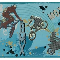Motocross Wallpaper Border Bz9450bdb Dundee Deco BD6294 Prepasted