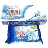Duck Fresh Brush with Holder, Toilet Bowl Cleaner Starter Kit, 1 Handle ...