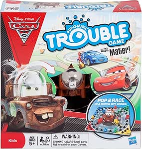 Hasbro Cars 2 Frustration Racing Game : Amazon.co.uk: Toys & Games