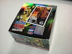WWE Slam Attax Evolution Box of 50 Boosters : Amazon.co.uk: Toys & Games