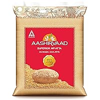 Aashirvaad Superior MP Atta, 2kg Pack, 100 % Whole Wheat Atta, 0% Maida ...