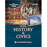 ICSE History and Civics Textbook for Class 10, Educational Book, 2025 : D.N Kundra: Amazon.in: Books
