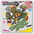 Teenage Mutant Ninja Turtles Calendar 2025 Square Wall Hanging Calendar ...