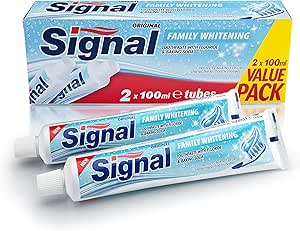 SIGNAL 100ml Whitening Toothpaste - Pack of 2: Amazon.co.uk: Health ...