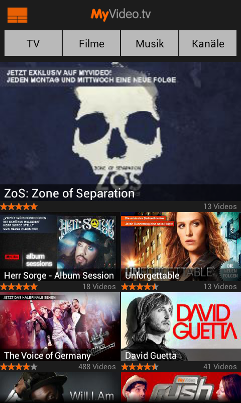 MyVideo.tv: Amazon.de: Apps für Android