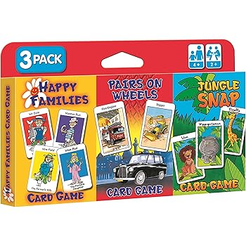 Happy Families - Family Fun Playing Cards: Amazon.co.uk: Toys & Games