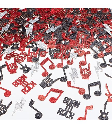 Musical Desk Decor Table Decoration Wedding Confetti 1 Pack 15g Musical ...