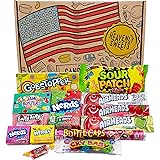 Heavenly Sweets 115+ Piece American Candy Party Gift Box - Classic USA ...