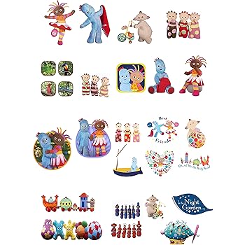 playskool, In the Night Garden, Upsy Daisy 4" figure as cake topper ...