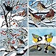 Museums & Galleries Kate Findlay Frosty Feathers Winter Birds Pack of ...