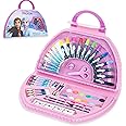 Disney Frozen Art Set for Girls with Colouring Pencils Felt Tip Pens ...