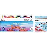 Camel Camlin Kokuyo Extra Long Wax Crayons - 24 Shades : Amazon.in ...