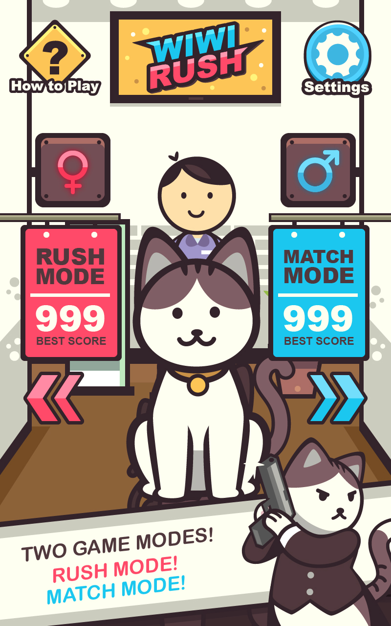 Wiwi Rush: The Cat Sorting Game: Amazon.de: Apps für Android