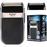 Kemei Foil Shaver for Men Electric Razor with Bald Trimming Cordless ...