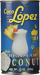 Coco Lopez Cream Coconut, 15-Ounce Cans (Pack Of 6) : Amazon.co.uk: Grocery