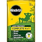 Miracle-Gro Evergreen Complete 4-in-1 Lawn Food - 200 m2, 7 kg, Lawn ...