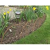 Plant Supports (UK) Ltd Rustic Iron Edging hoop pack of 5 58cm high ...