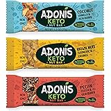 Adonis Keto Bar | Coconut Vanilla Snack Bars | 100% Natural Nut Snacks ...